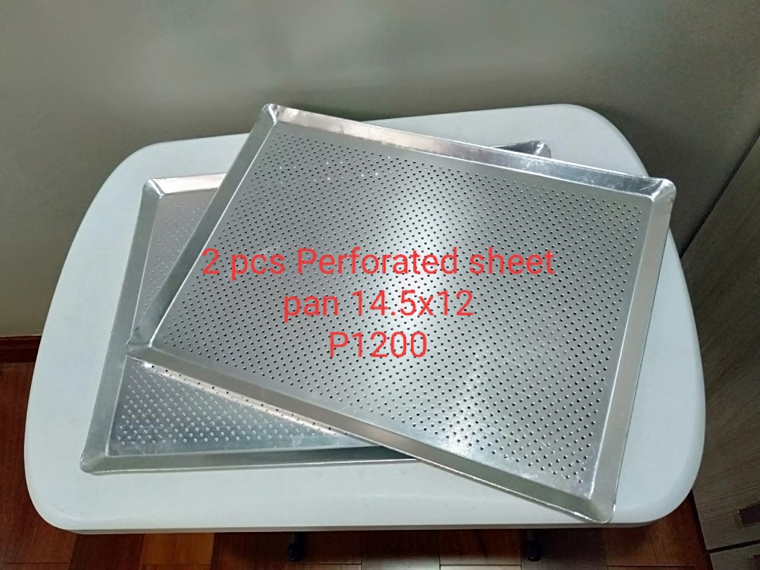 PERFORATED SHEET TRAY- 14.5 x 12", Furniture & Home Living, Kitchenware ...