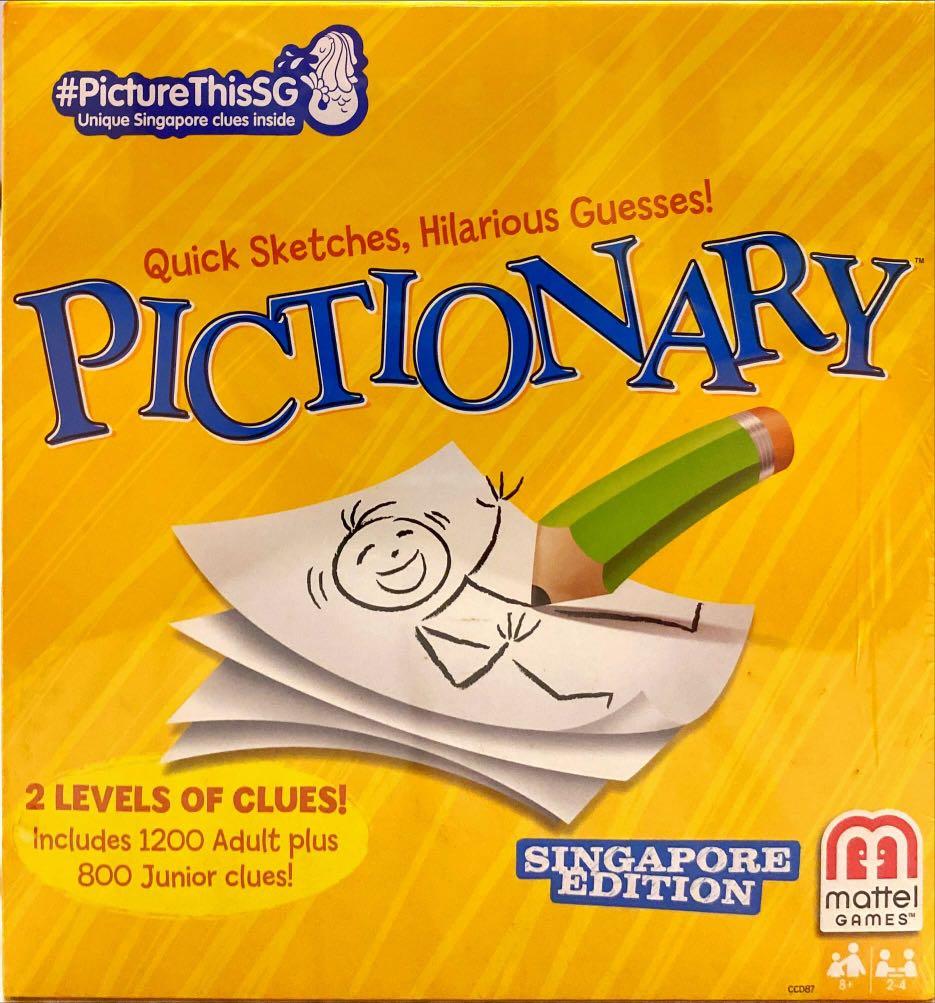 Pictionary (Singapore Edition, Hobbies & Toys, Toys & Games on Carousell