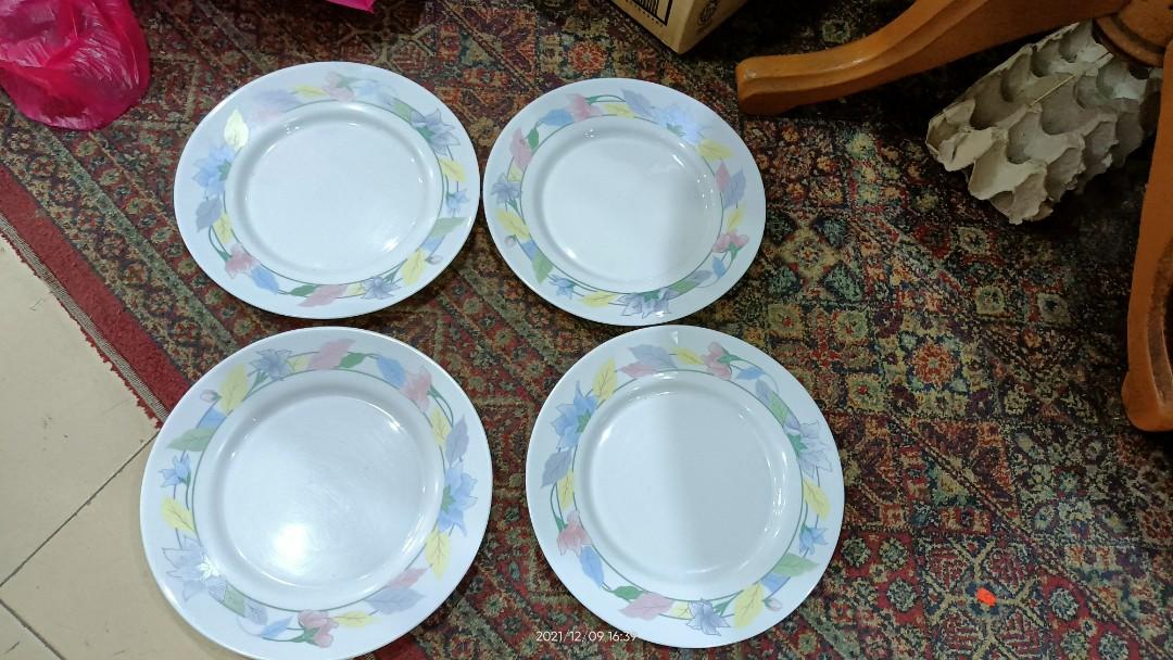 Pinggan makan arcopal, Furniture & Home Living, Home Decor, Vases ...