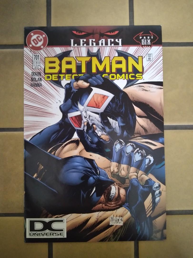 Rare DC UNIVERSE LOGO Detective Comics #701 ( Graham Nolan/Bill ...