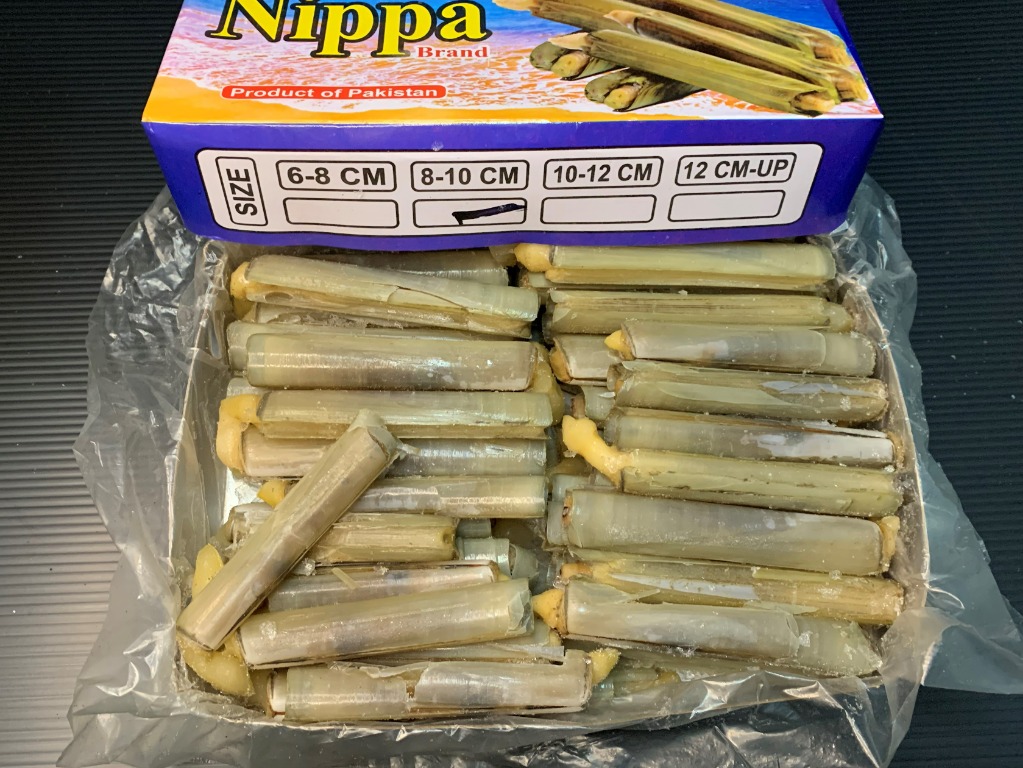 Razor Clam, Food & Drinks, Chilled & Frozen Food on Carousell