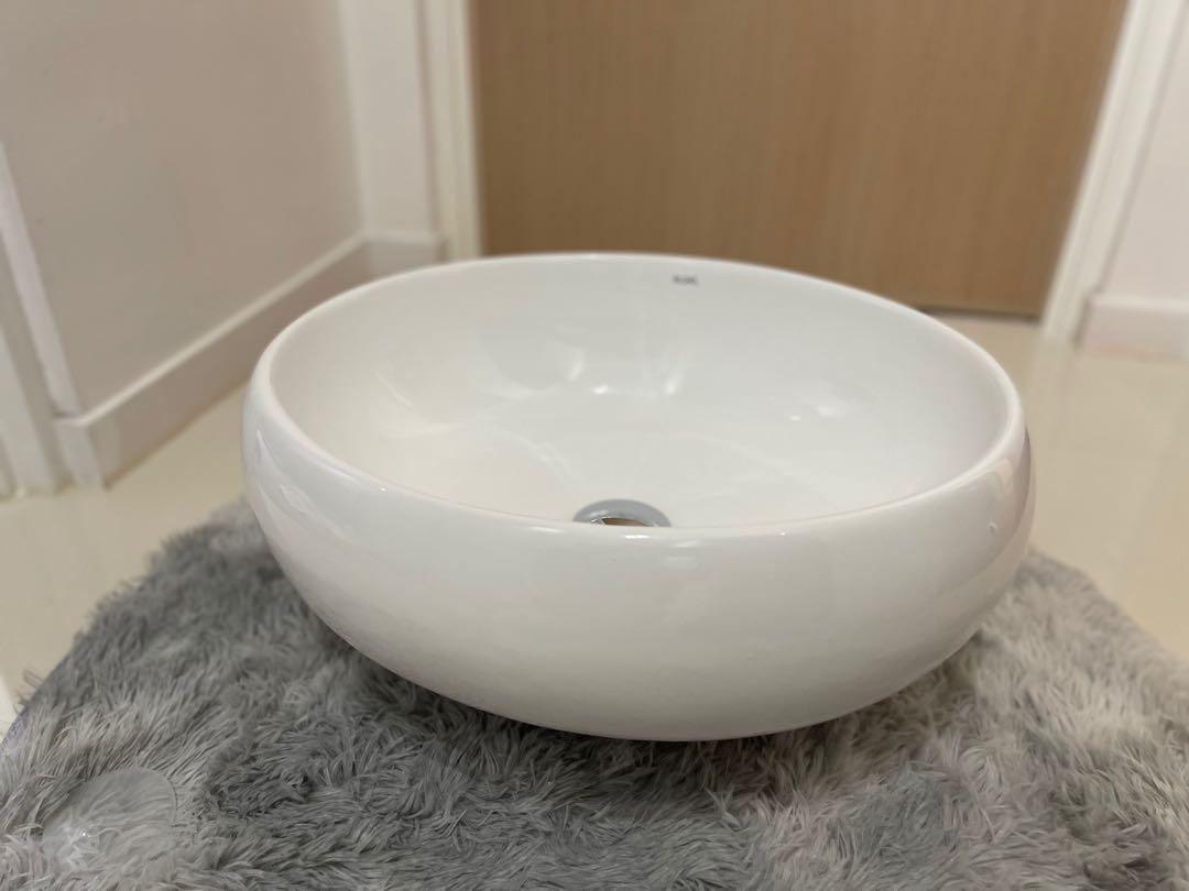 Rigel Pebble countertop Basin RL-RS5011 + Rigel basin stopper ...