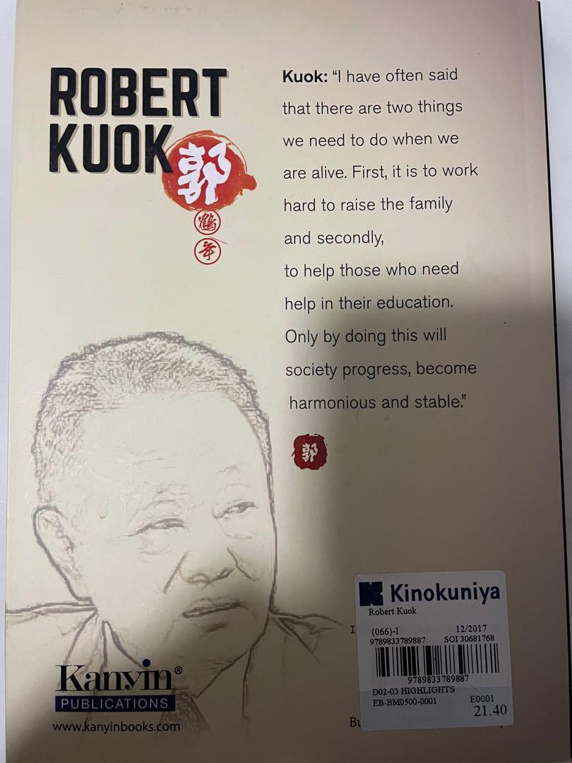 Robert Kuok, Hobbies & Toys, Books & Magazines, Fiction & Non-Fiction ...