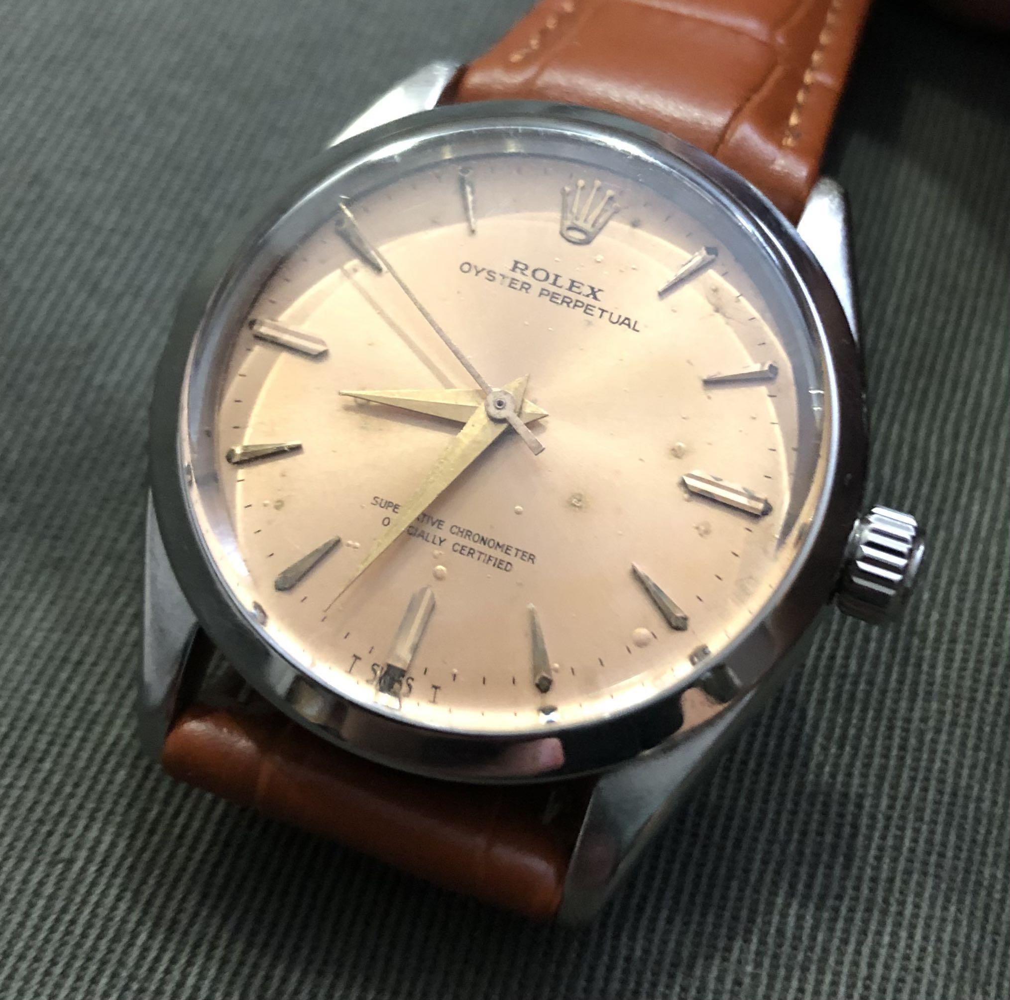 Rolex Ref.6565 Vintage Men Automatic Watch 34mm (Project Reborn), Men's ...