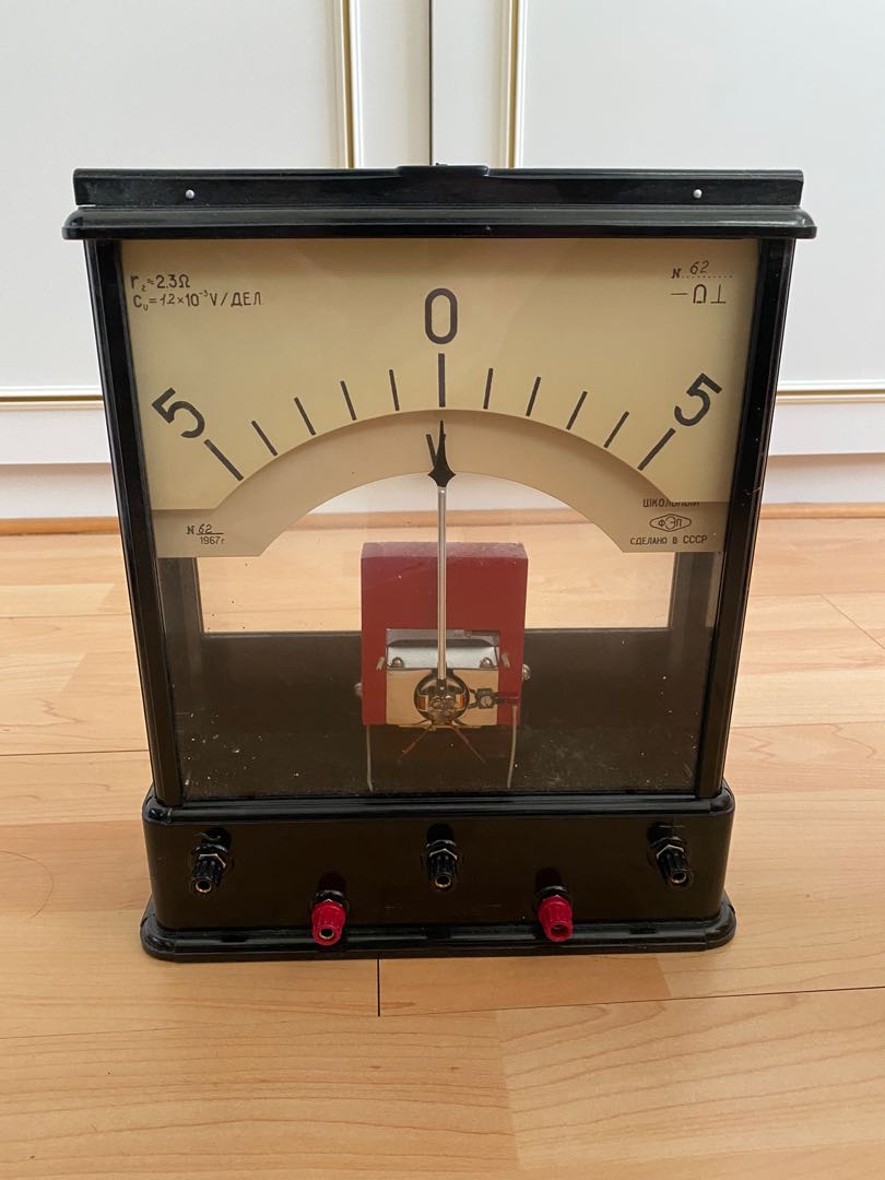 Russian demonstration voltmeter and ammeter, Hobbies & Toys ...