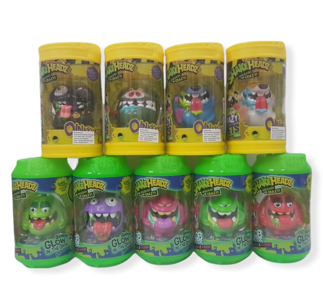 Shakeheadz - Crazy Pets Series and Slob Monsters Series, Hobbies & Toys ...
