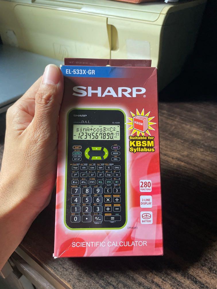 sharp el-533x calculator, Computers & Tech, Office & Business ...