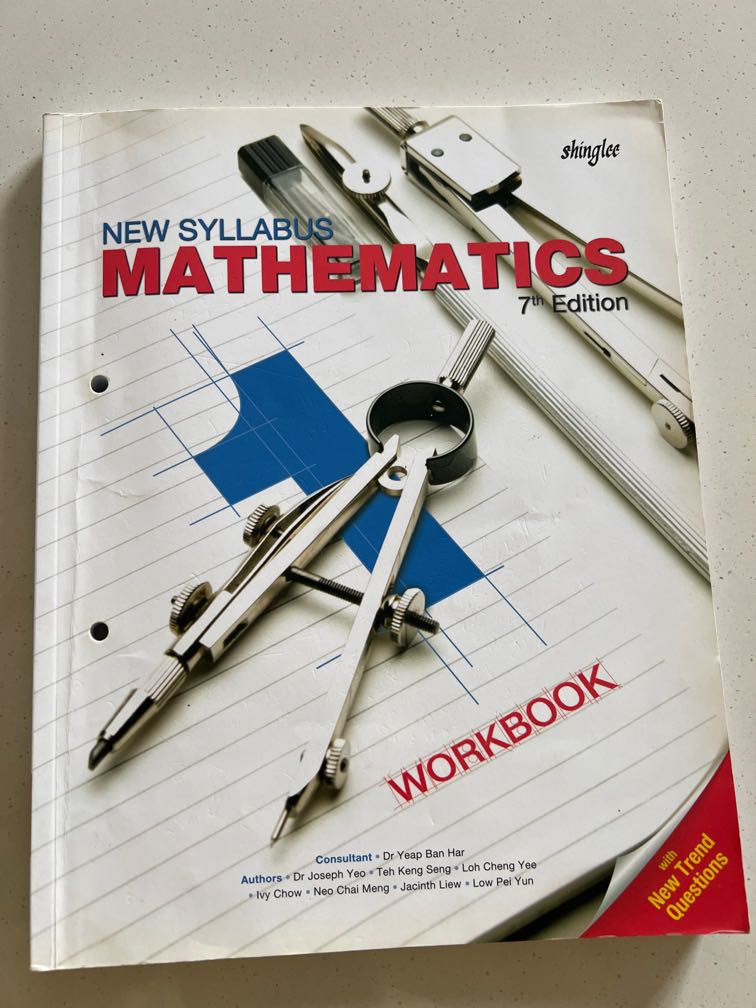 Shinglee Sec 1 Math Workbook, Hobbies & Toys, Books & Magazines ...