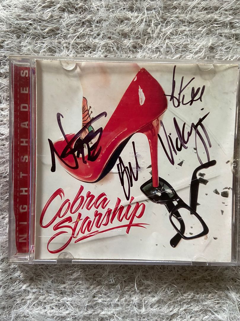 Signed Cobra Starship CD Album, Hobbies & Toys, Music & Media, CDs ...