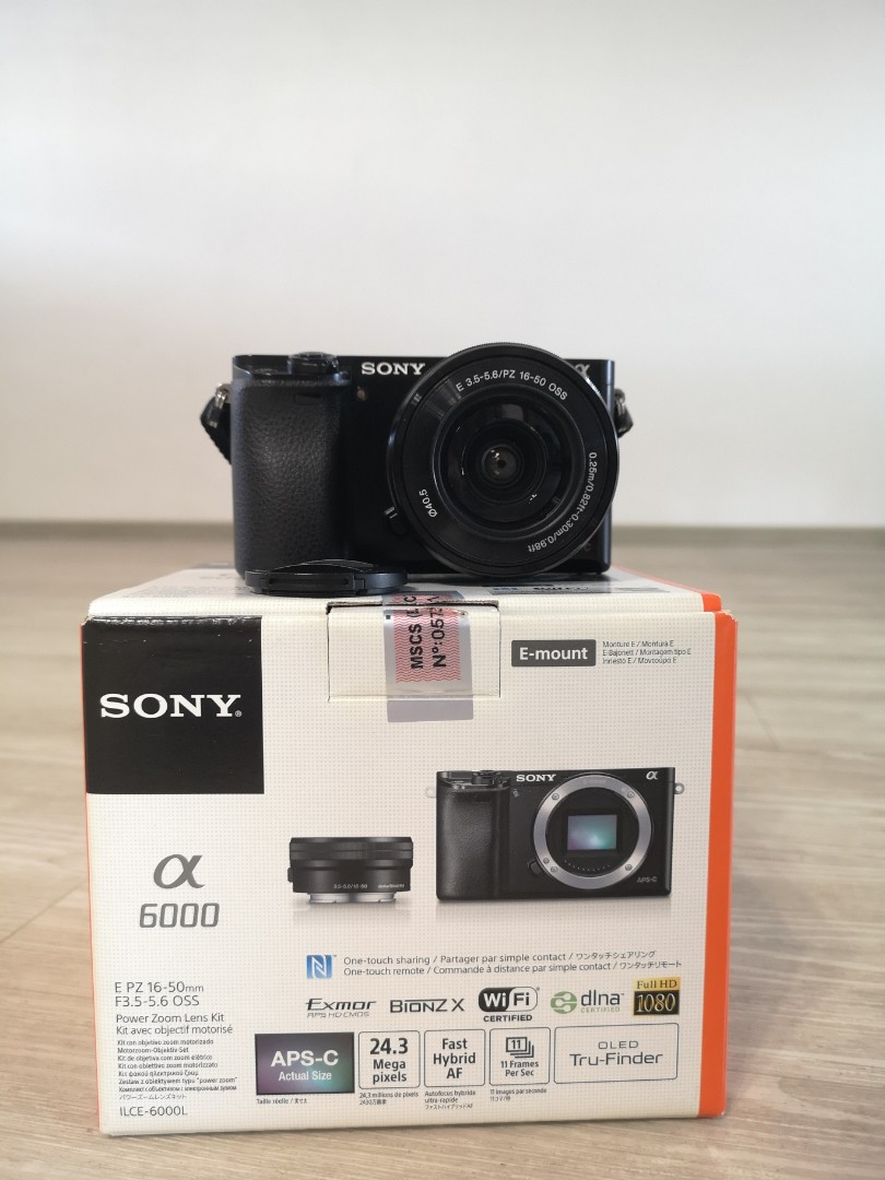 Sony A6000 Kit Lens 16-50mm, Photography, Cameras on Carousell