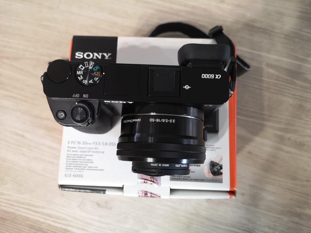Sony A6000 Kit Lens 16-50mm, Photography, Cameras on Carousell