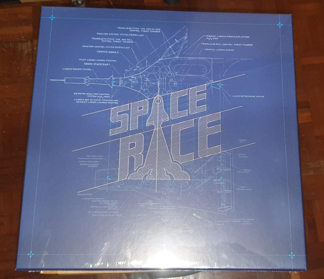 Space Race the board game( Kickstarter edition base game only), Hobbies ...