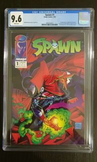 Spawn #1 CGC 9.6 SS (1992, 1st Series, Image) 1st Issue & 1st Appearance Of SPAWN! Signed By The ...