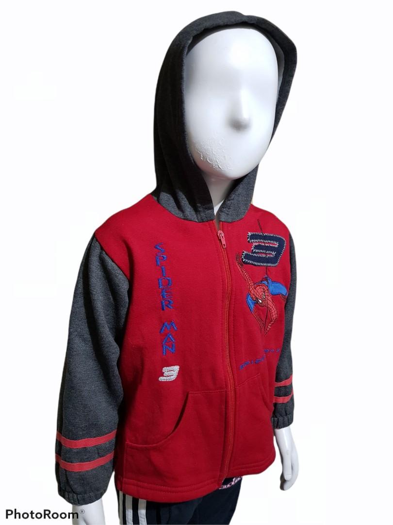 SPIDER MAN 3 Hoodie Jacket age 3T, Babies & Kids, Babies & Kids Fashion ...