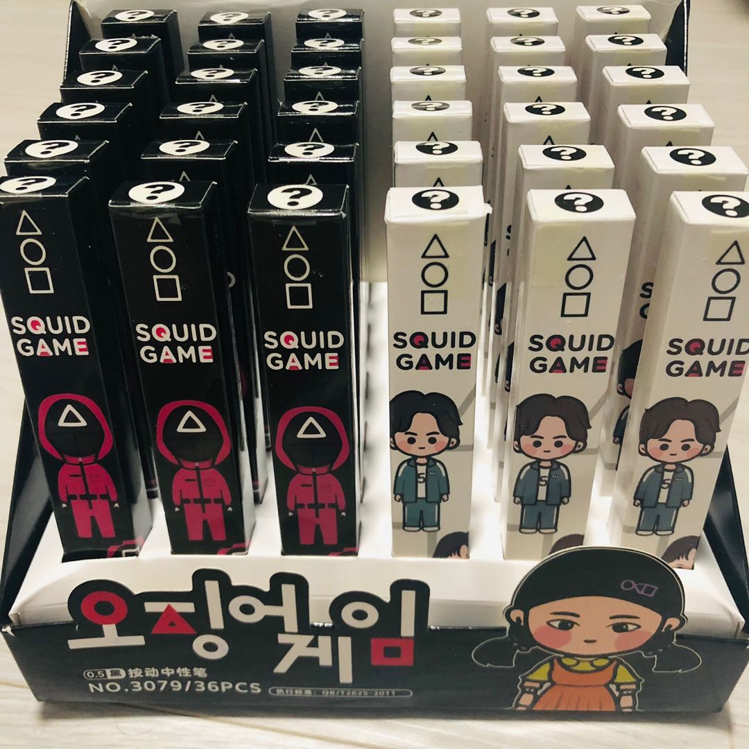 SQUID GAME MYSTERY BOX, Hobbies & Toys, Stationery & Craft, Stationery ...