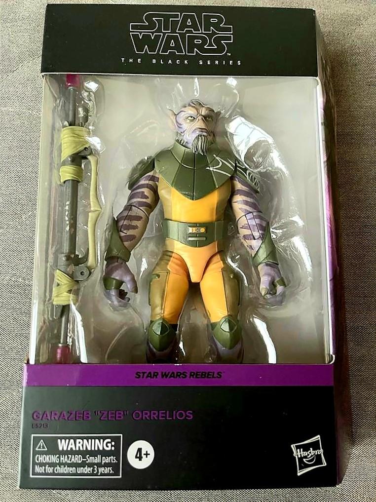 Star Wars Rebels TV Animated The Black Series ~ Exclusive GARAZEB 'ZEB ...