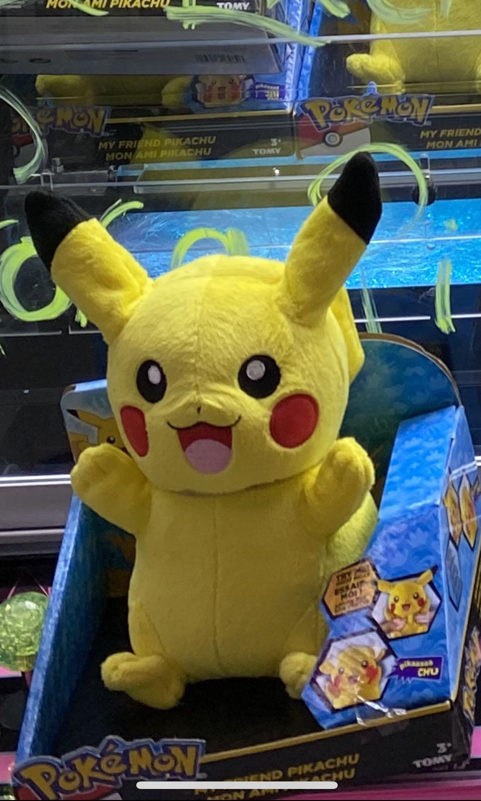 Talking pikachu plush toy pokemon (my friend pikachu), Hobbies & Toys ...