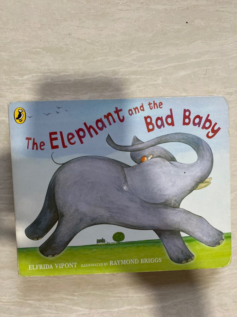 The elephant and the bad baby (Elfrida Vipont), Hobbies & Toys, Books ...