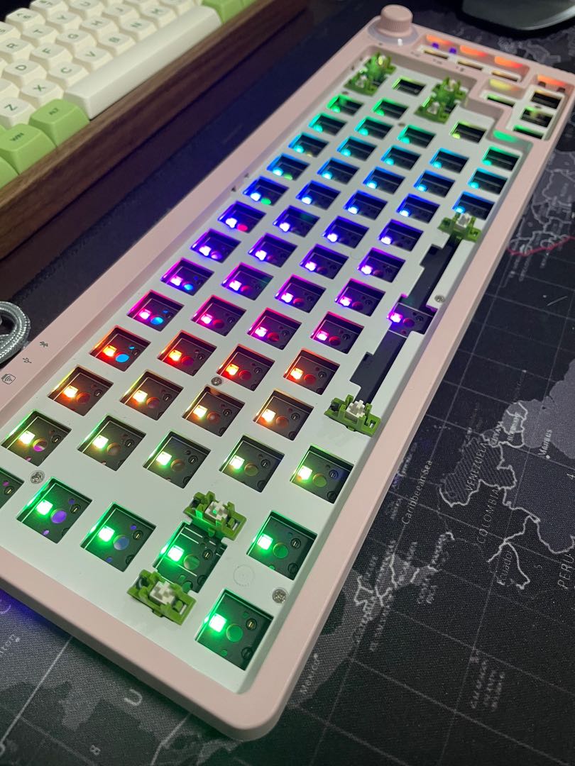 TM680 Tri-Mode Wireless Mechanical Keyboard (Pink), Computers & Tech ...