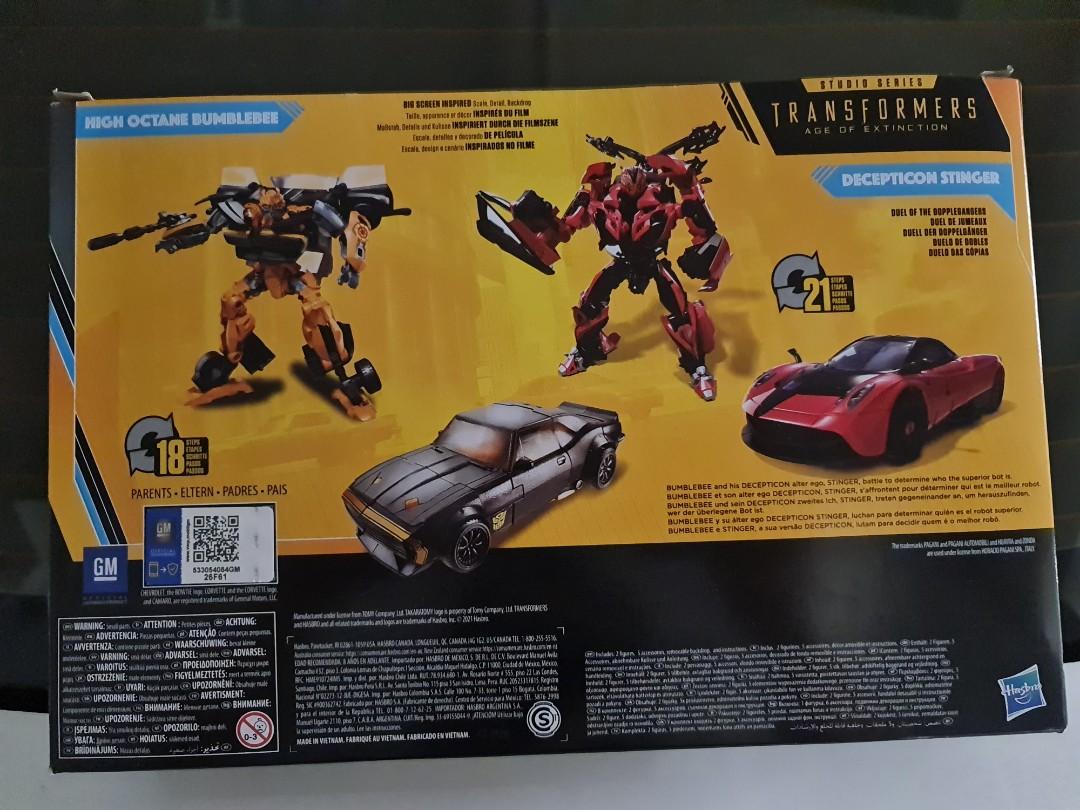 Transformers Buzzworthy Bumblebee Studio Series 79 High Octane ...