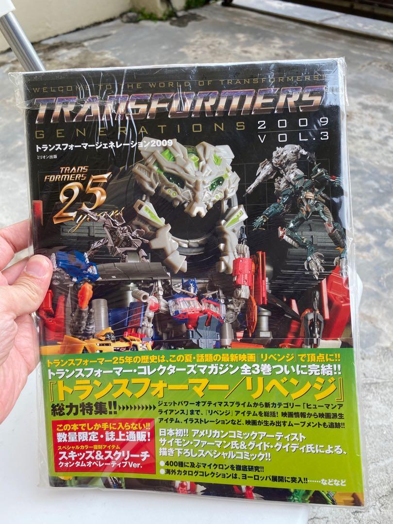 Transformers Generations Movie ROTF 2009 Book Guide Magazine Comic 25th ...