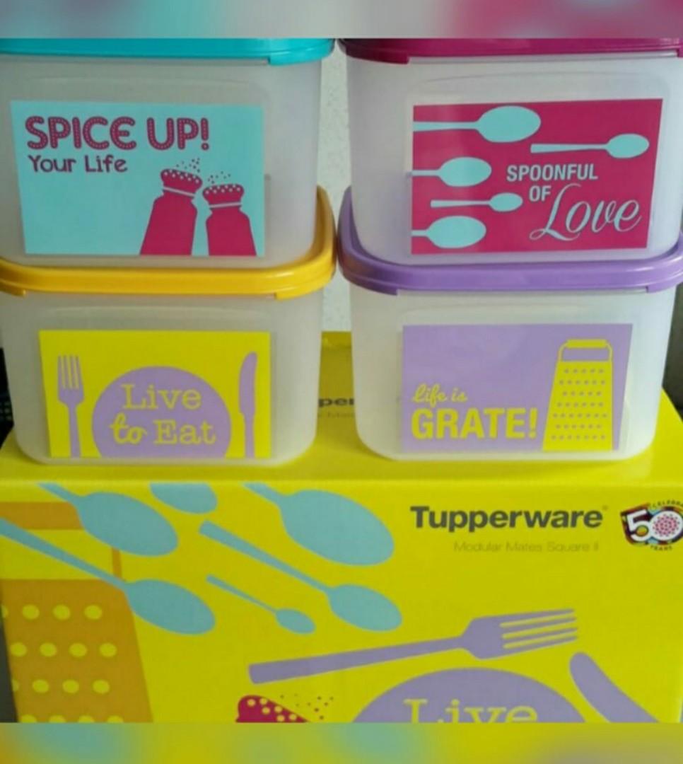 Tupperware Limited Edition Wonderful Life Set, Furniture & Home Living ...