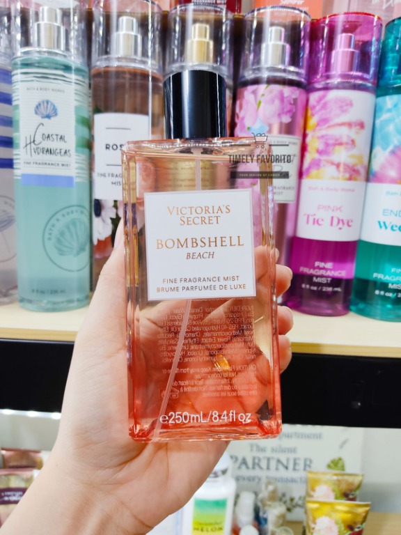Victoria's Secret Bombshell Beach Fine Fragrance Mist 250ml, Beauty ...