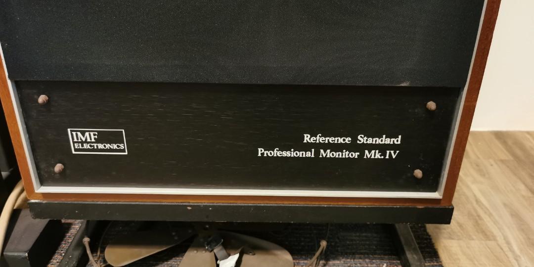 Vintage IMF Reference Standard Professional monitor MkIV, Audio ...