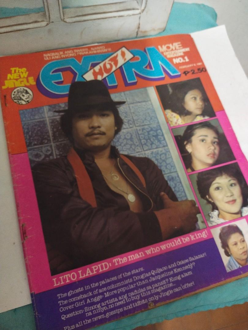 vintage Pinoy magazine "Extra Hot" issue No 1/1981/Hard to find ...