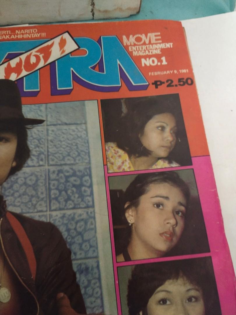vintage Pinoy magazine "Extra Hot" issue No 1/1981/Hard to find ...