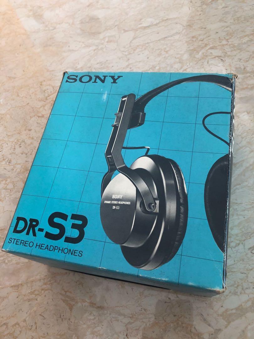 Vintage Sony DR-S3 headphones Made In Japan version similar design as ...