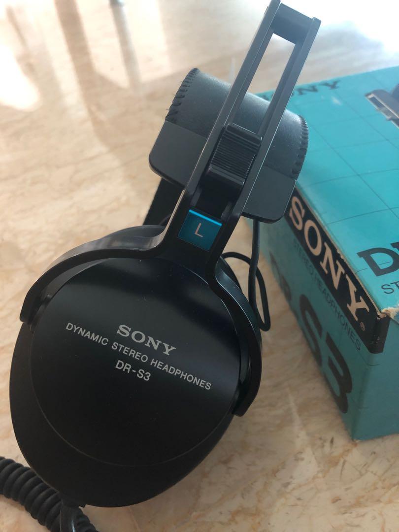 Vintage Sony DR-S3 headphones Made In Japan version similar design as ...