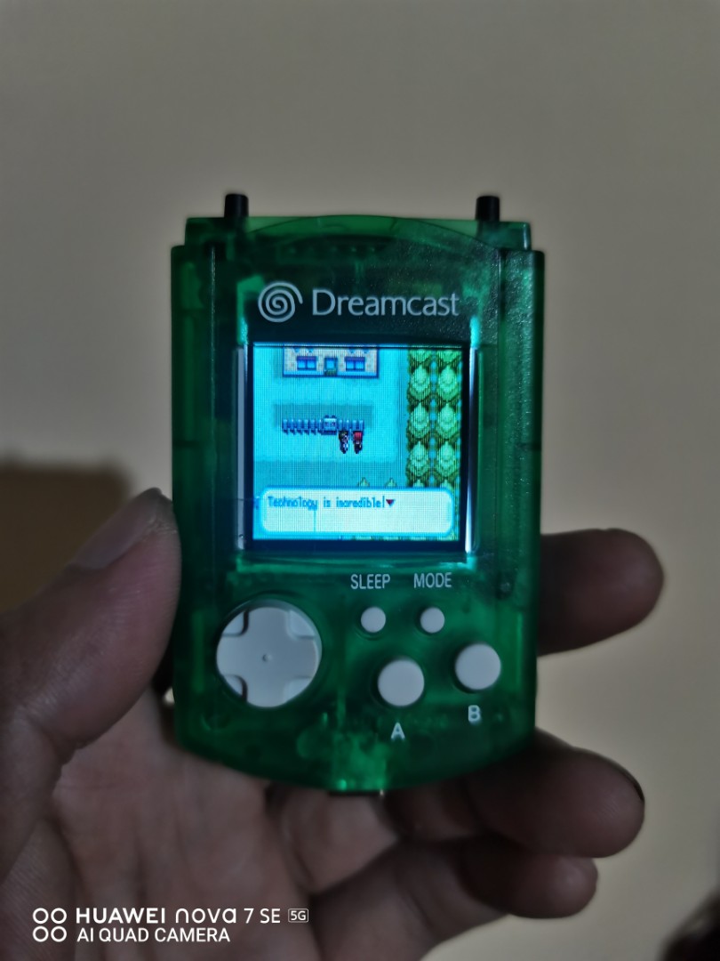 vmu dreamcast moded with raspberry pi, Video Gaming, Video Game ...