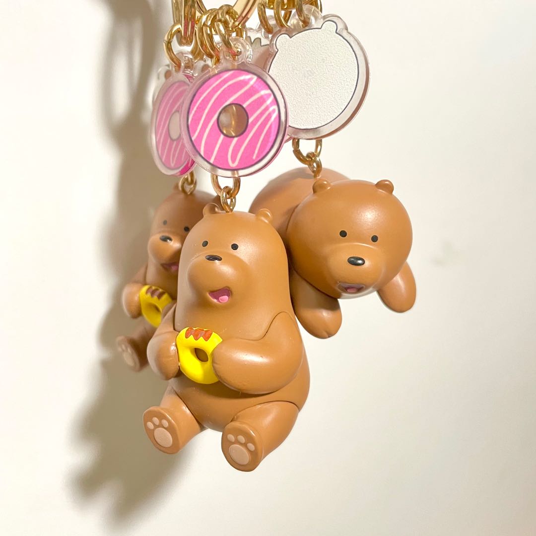 We Bare Bears blind box key ring from Miniso, Hobbies & Toys ...
