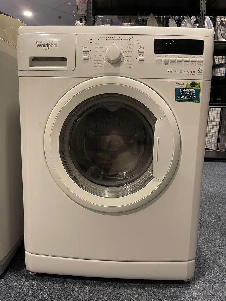Whirlpool WWDC7440 7KG FRONT LOAD WASHER Condition 8/10 $230 Delivery add $50 1 month warranty ...