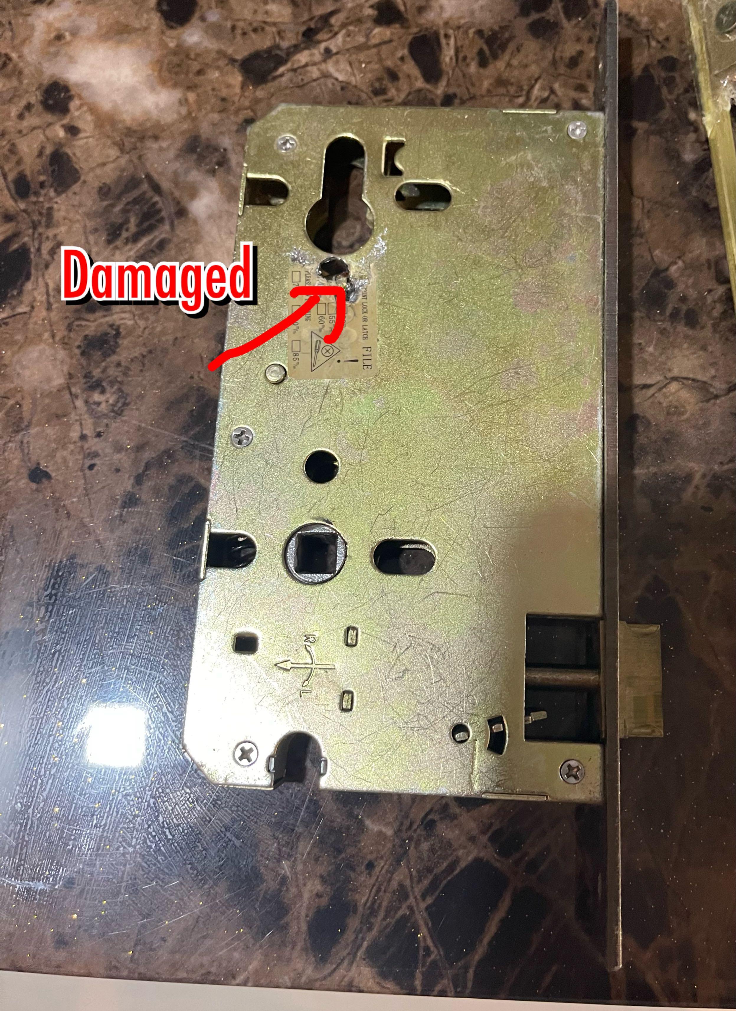 YTL HDB Main Door Lock with Keys, Furniture & Home Living, Security ...