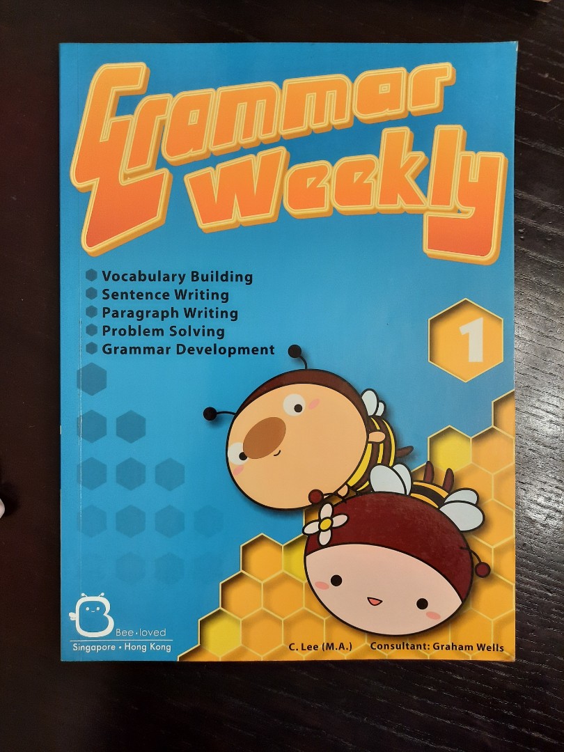 英文練習 Grammar Weekly 1-3, 興趣及遊戲, 書本 & 文具, 小朋友書 - Carousell