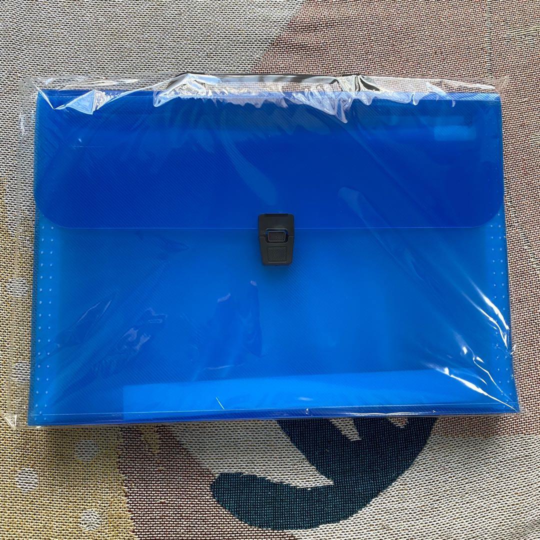 Accordion Long Plastic Expanding Envelope 12 Document Pockets Index Tab ...