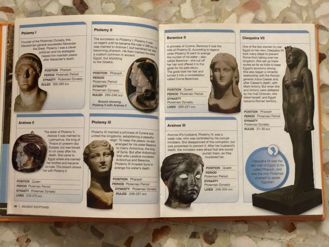 Ancient Egypt mini encyclopedia, Hobbies & Toys, Books & Magazines ...