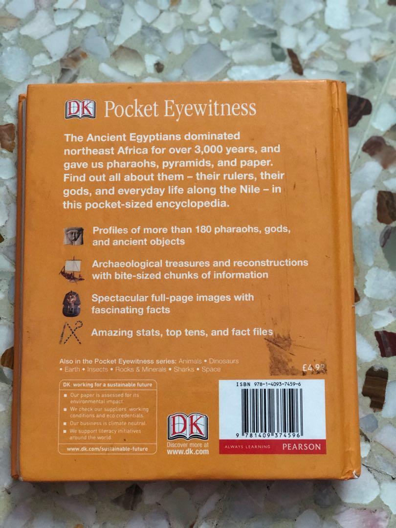 Ancient Egypt mini encyclopedia, Hobbies & Toys, Books & Magazines ...