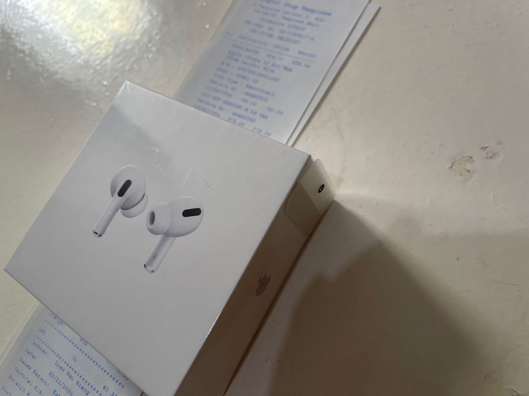 Apple AirPods Pro new sealed box from Singtel with receipt warranty ...