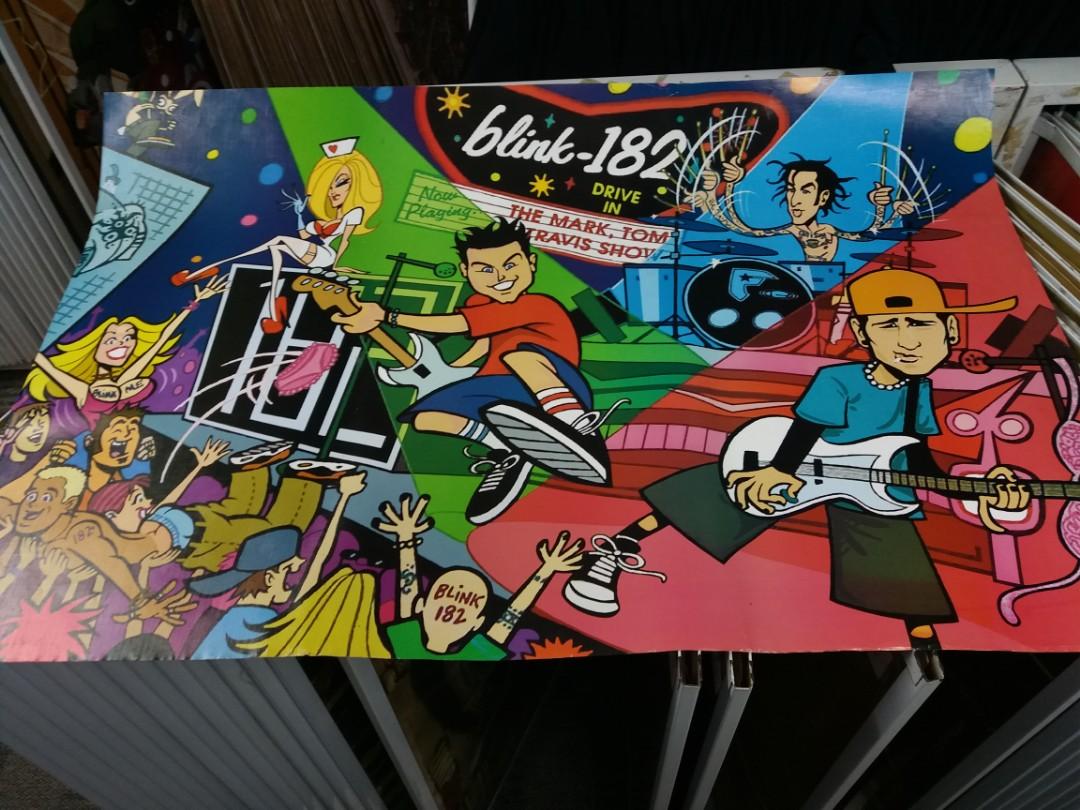 BLINK 182 POSTER, Furniture & Home Living, Home Decor, Wall Decor on ...