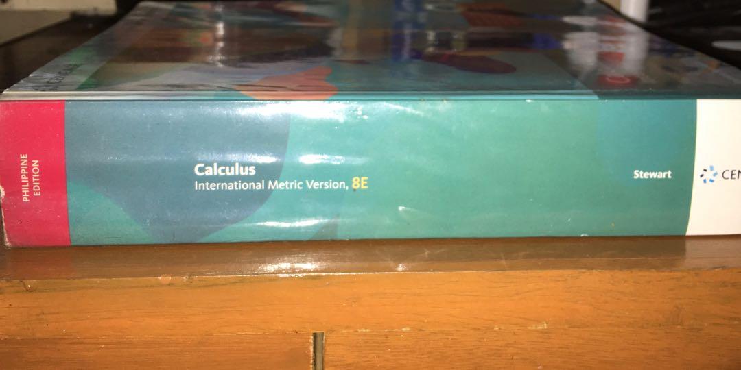 Calculus (Cengage Philippine edition), Hobbies & Toys, Books ...