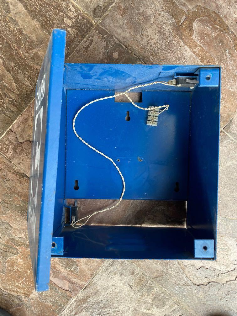 Chubb alarm metal box, Furniture & Home Living, Home Decor, Vases ...