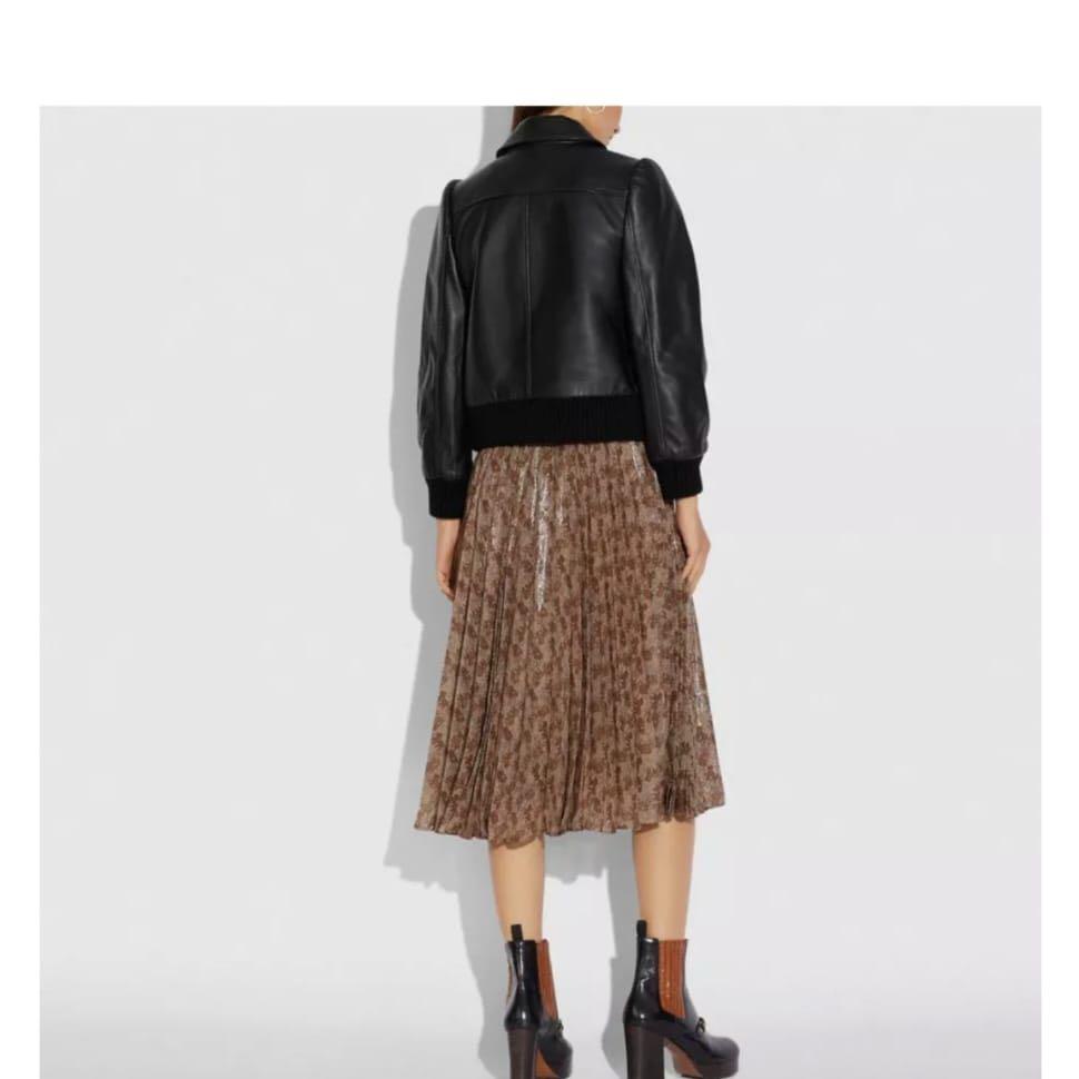 Coach Woman’s Leather Jacket, Women's Fashion, Coats, Jackets and ...