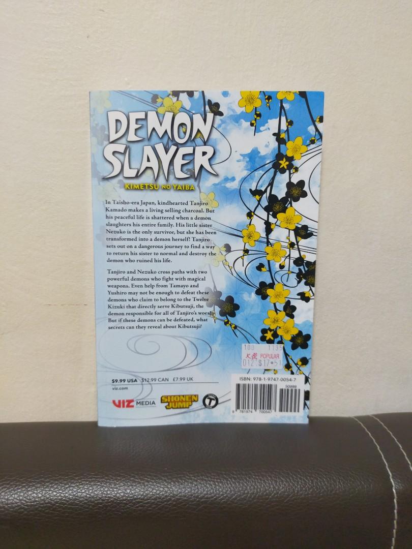 Demon slayer Volume 3 anime comic, Books & Stationery, Comics & Manga ...