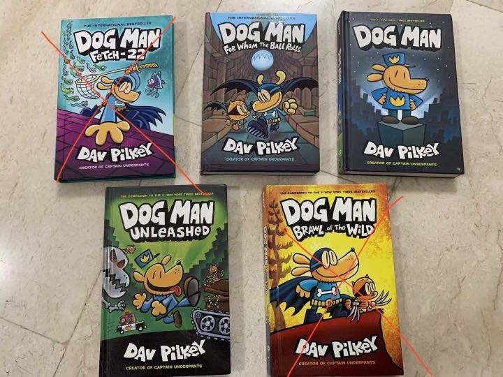 Dog man $5 one book, Hobbies & Toys, Books & Magazines, Children's ...