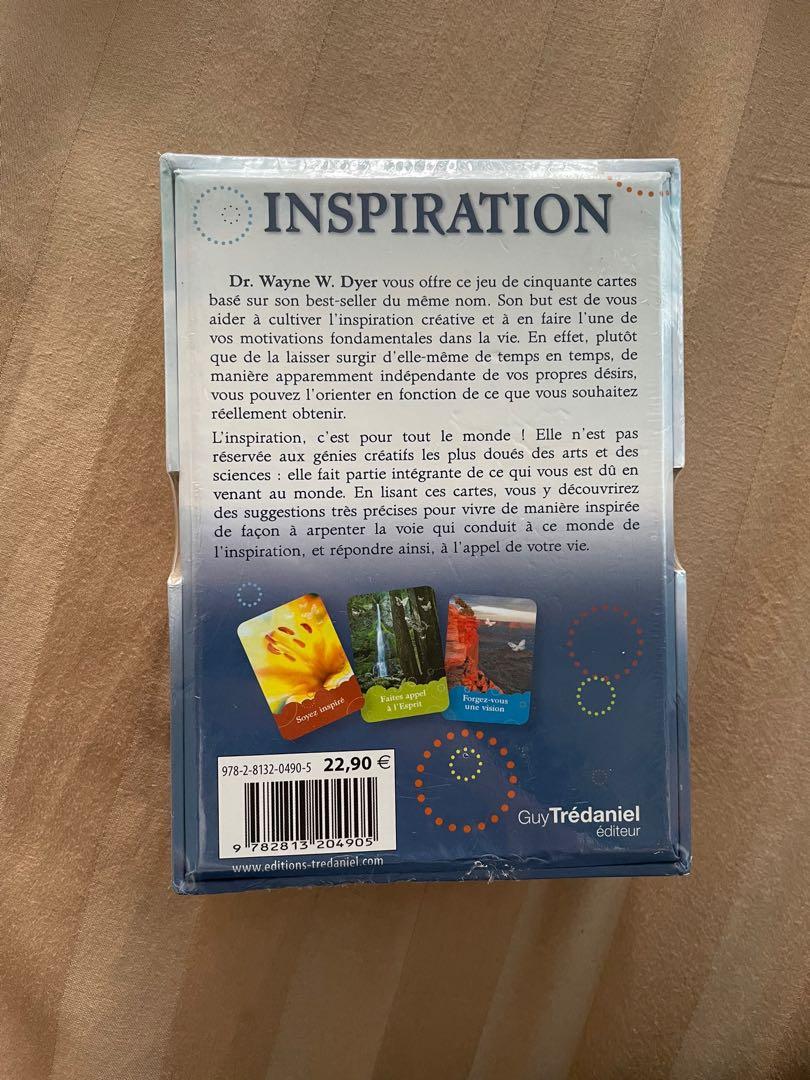 Dr. Wayne Dyer Inspiration Oracle Deck (French), Hobbies & Toys, Toys ...