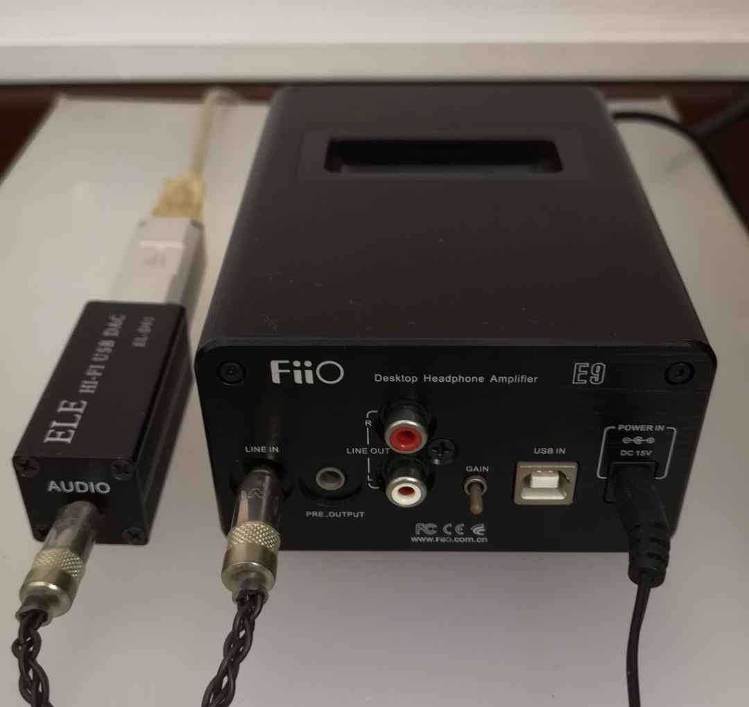 Fiio E9 Desktop Headphone Amplifier *Please read descriptions *, Audio, Other Audio Equipment on ...