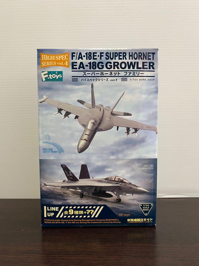 F-Toys F/A-18E.F Super Hornet EA—18G Growler? 1/144 scale, Hobbies ...
